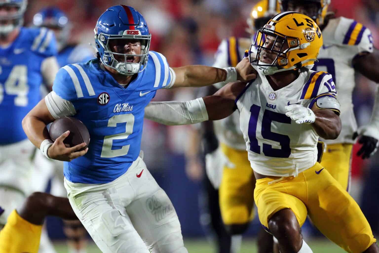 College football TV schedule: Week 7 channels, streaming, kickoff times