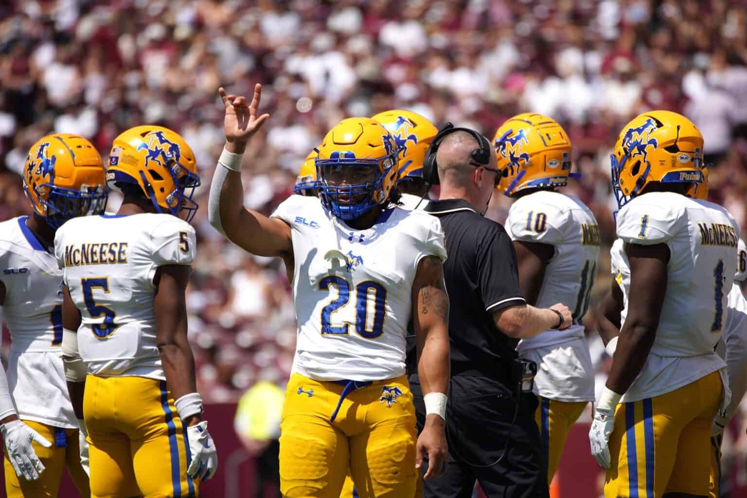 McNeese sets kickoff times for home football games in 2025